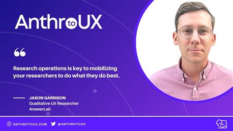 Jason Garrison On Anthro To Ux With Matt Artz Jason Garrison