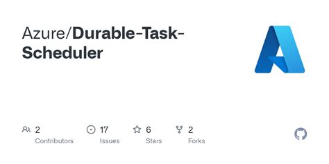 Github Azuredurable Task Scheduler