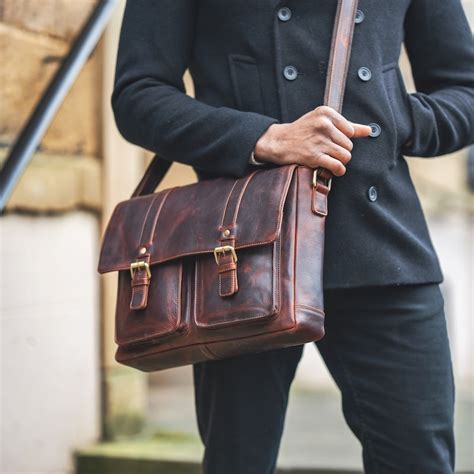 Mens Laptop Bag Etsy