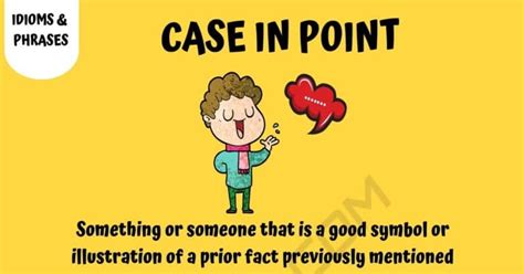 "Case In Point" Meaning with Useful Examples in English • 7ESL