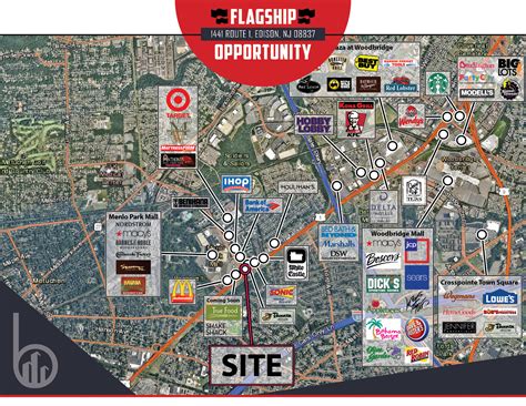 Route 1 Edison Nj Bennett Realty And Development