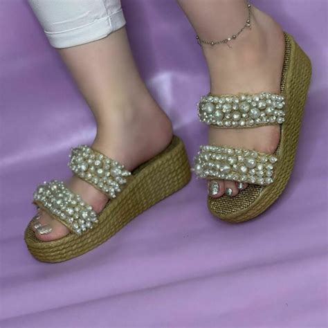 خرید و قیمت صندل کنفی زنانه دخترانه کفش دمپایی روفرشی رو فرشی لژدار لژ