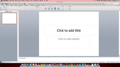 How To Add Animation To A PowerPoint On Mac OS X