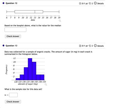 Solved Based On The Boxplot Above What Is The Value For The Chegg