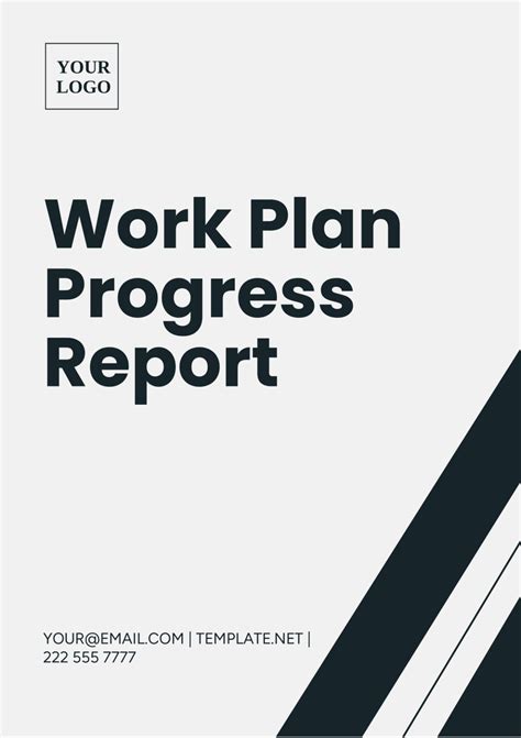 It Progress Report Template