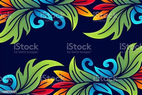 텍스트 복사 공간이 있는 식물과 나뭇잎이 있는 프레임 배경 배경 주제에 대한 스톡 벡터 아트 및 기타 이미지 배경 주제 어두운 색 우림 Istock