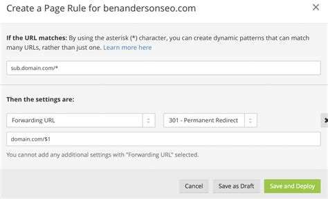 How Can I Redirect Subdomains To Homepage Easy Blog Networks Help