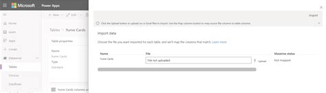 Step Import Data Into Dataverse Tables Microsoft Learn