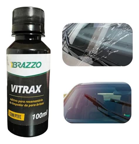 Kit 4un Vitrax Brazzo 100ml Aditivo Fluído Limpa Para Brisas Mercadolivre