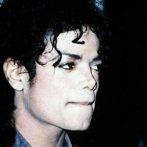 Michael Jackson Lip Bite