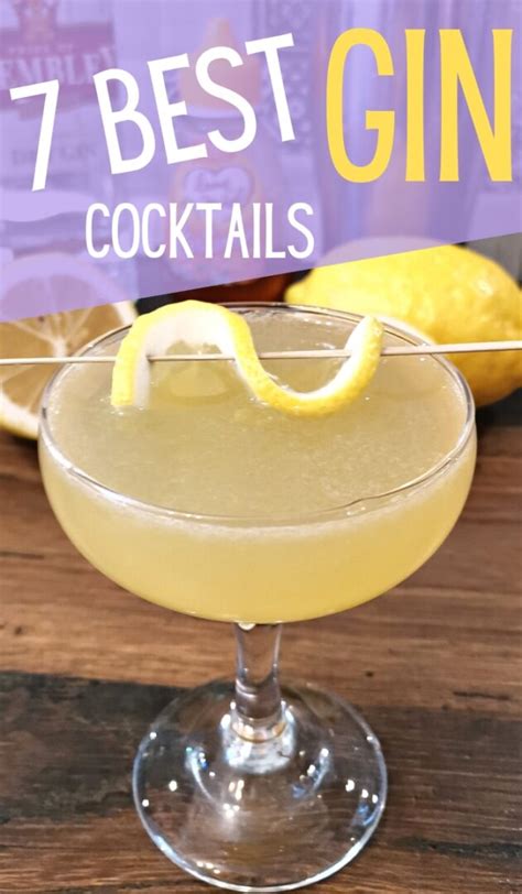 Top 7 Best Gin Cocktails Foodiosity