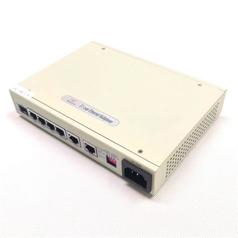 2e1 Over Ethernet Tdm Over Ip Multiplexer