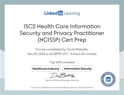 Tarak Makadia On Linkedin Certificate Of Completion