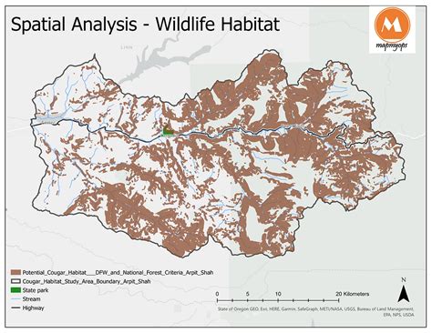 Identifying Wildlife Habitat Zone Using Mapping Technology