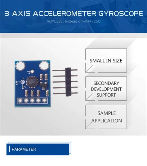 Axis Gravity Angle Adxl Accelerometer Module Acceleration Sensor Buy Acceleration Sensor