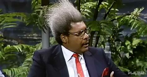 Johnny Carson Gets His Hair Done For Guest Don King Madly Odd