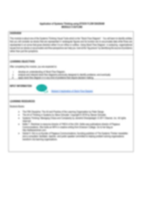 SOLUTION Application Of Systems Thinking Using Stock Flow Diagram Studypool