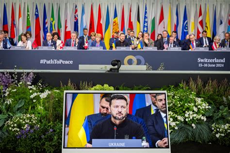 Ukraines Peace Summit Offers Solidarity But No Breakthroughs