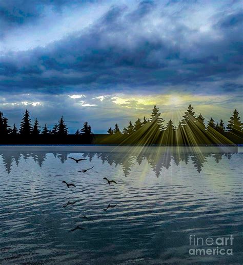 Puget Digital Art By William Wyckoff Pixels Merch