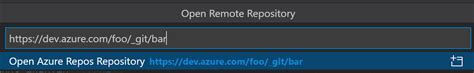 Login To Azure Repos · Issue 85 · Microsoftvscode Remote Repositories
