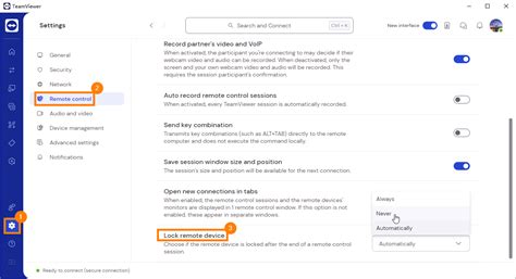 Using Teamviewer Lock Remote Computer Is Missing From Config TeamViewer Support