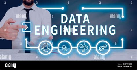 text caption presenting data engineering business concept data science