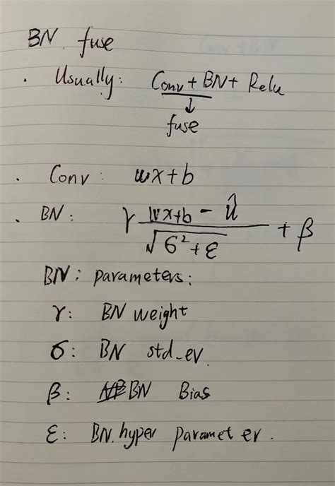 Batchnorm Lay Fuse At Inference Time By Noplaxochia Medium
