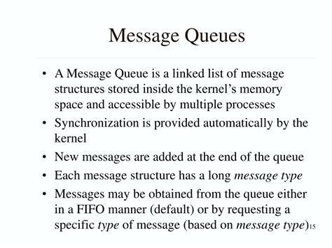 Ppt Introduction To Distributed Programming System V Ipc Message Queues Shared Memory