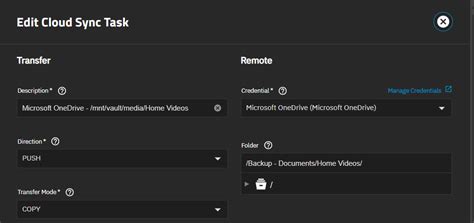 Cloud Sync Provider Support For Onedrive And Sharepoint Feature Requests Truenas Community Forums