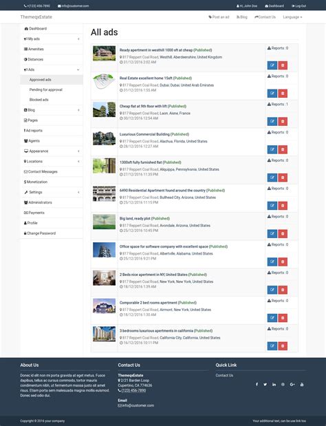 Themeqxestate Laravel Real Estate Property Listing Portal By Themeqx