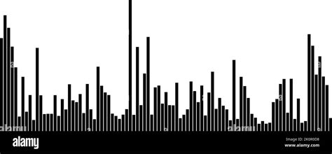 Audio Amplitude Digital Form Sound Record Shape Stock Vector Image And Art Alamy