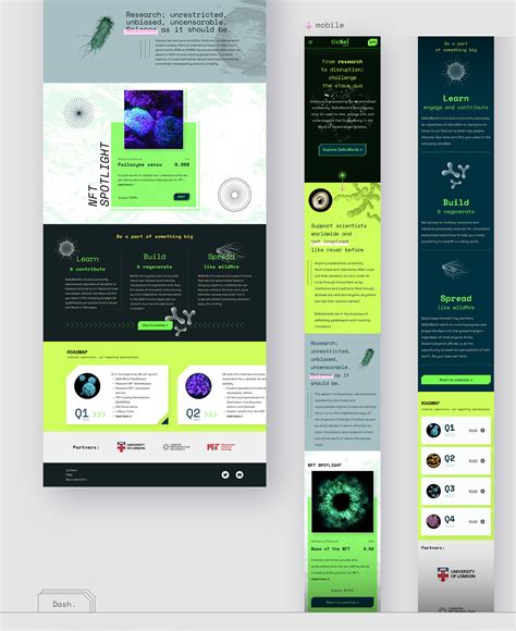 Decentralised Science Ui Design On Behance