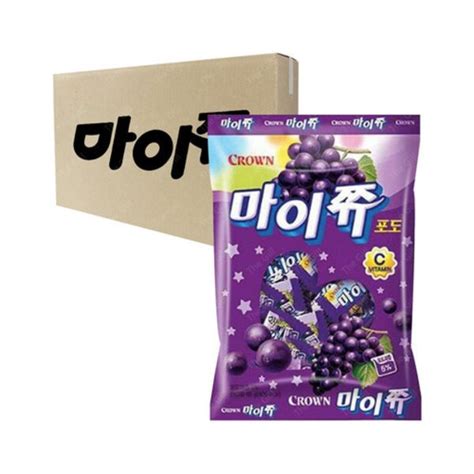 마이쮸 필로우 포도 92g 20개 대용량 간식 과자 사무실 어린이집 탕비실 Ssg Com