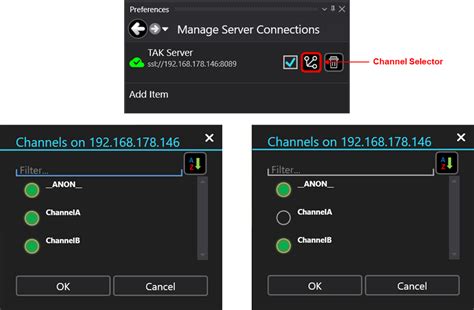 Implementing Channels In TAK