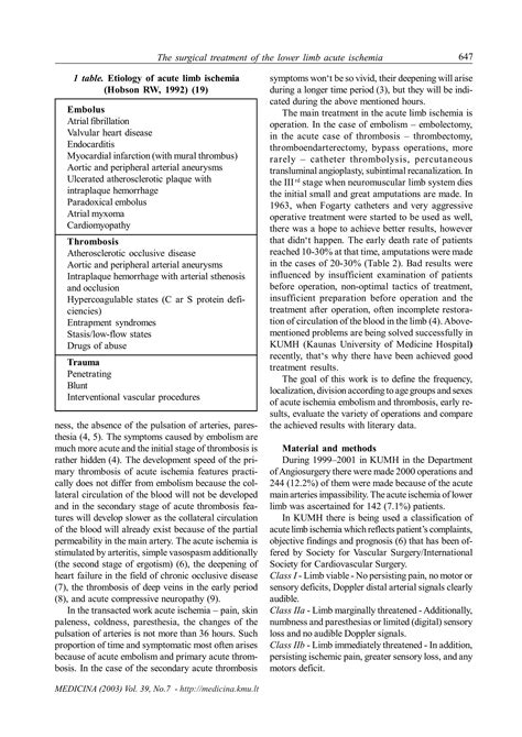 Lower Limb Ischemia Pdf