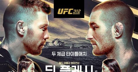 Ufc 미들급 진정한 강자는챔피언 뒤 플레시 스트릭랜드와 재대결