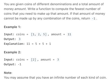 Python Time Limit Exceeded On LeetCode S Coin Change Problem Stack Overflow
