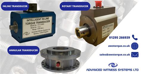 Advanced Witness Systems Ltd On Linkedin Torque Transducer Inline Annular Rotary