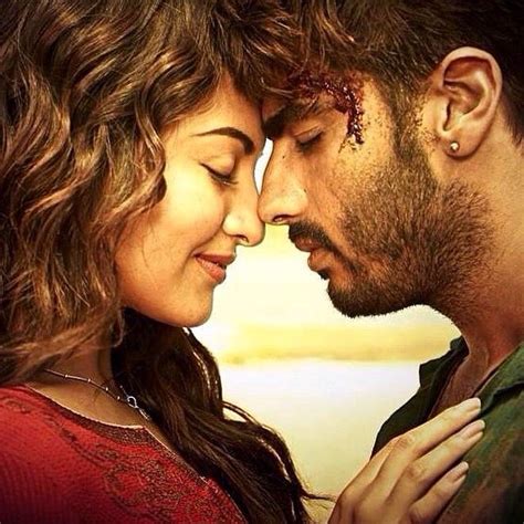 Sonakshi Sinha And Arjun Kapoor Get Intimate For A Scene In Tevar