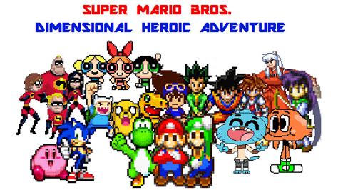 super mario bros dimensional heroic adventure by superavengerman on