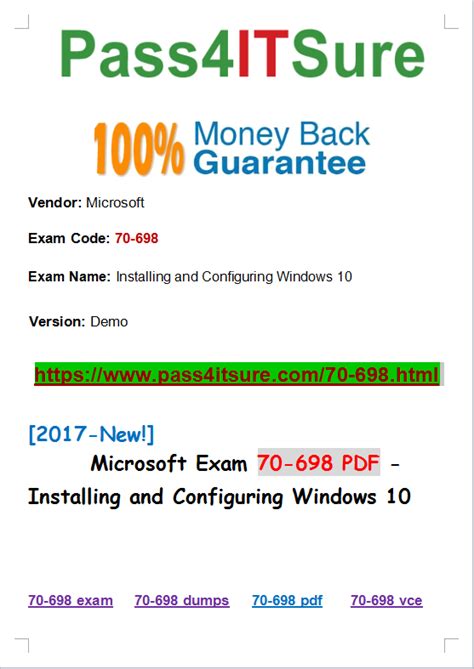 2017 New Dumps Useful Microsoft 70 698 Dumps Exam Video Qsandas For Installing And Configuring
