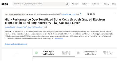 High Performance Dye Sensitized Solar Cells Through Graded Electron Transport In Band Engineered
