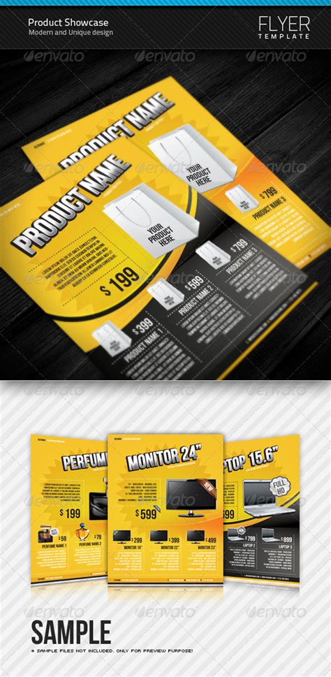 Product Flyer Templates Print Templates Graphicriver