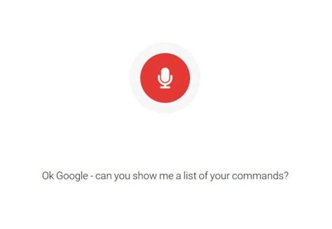 Complete List Of Ok Google Voice Commands Published Weareliferuiner