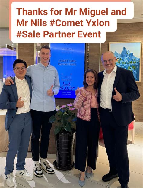 Soh Chee Yong On Linkedin Comet Sale Partner Event😊