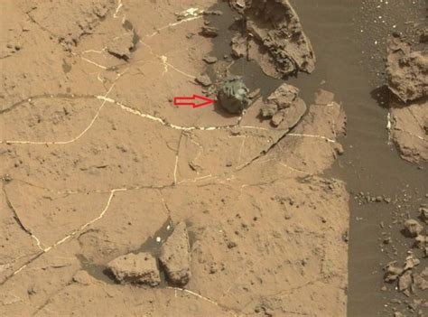 کشف یک شهاب سنگ عجیب روی مریخ تصاویر خبرگزاری بین المللی شفقنا