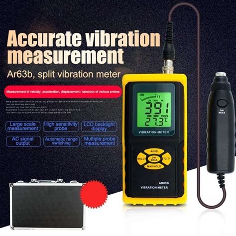 Promo Vibration Meter Smart Sensor Ar63b Gauge Tester Vibrometer Ar 63b