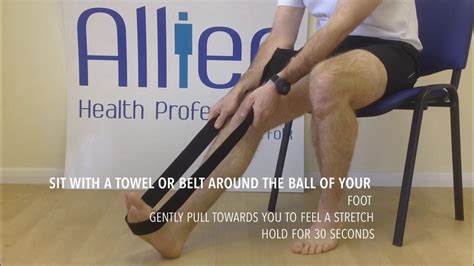 Assisted Calf Stretch Youtube