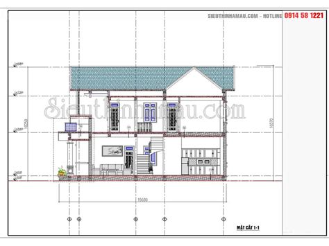 Một bộ hồ sơ bản vẽ thiết kế nhà ở dân dụng bao gồm những gì TIN
