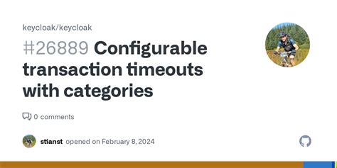 Configurable Transaction Timeouts With Categories · Issue 26889